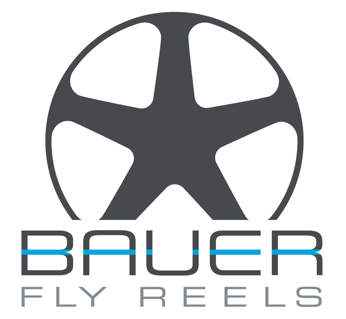 Bauer 4" Logo Decal – Bauer Fly Reels